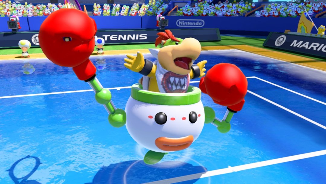 Bowsy y Bowsitos se enfrentan en el nuevo tráiler de Mario Tennis ...