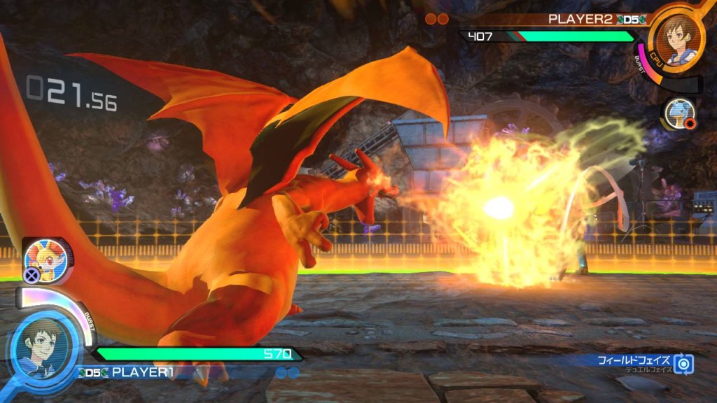Nuevo gameplay de Charizard en Pokkén Tournament