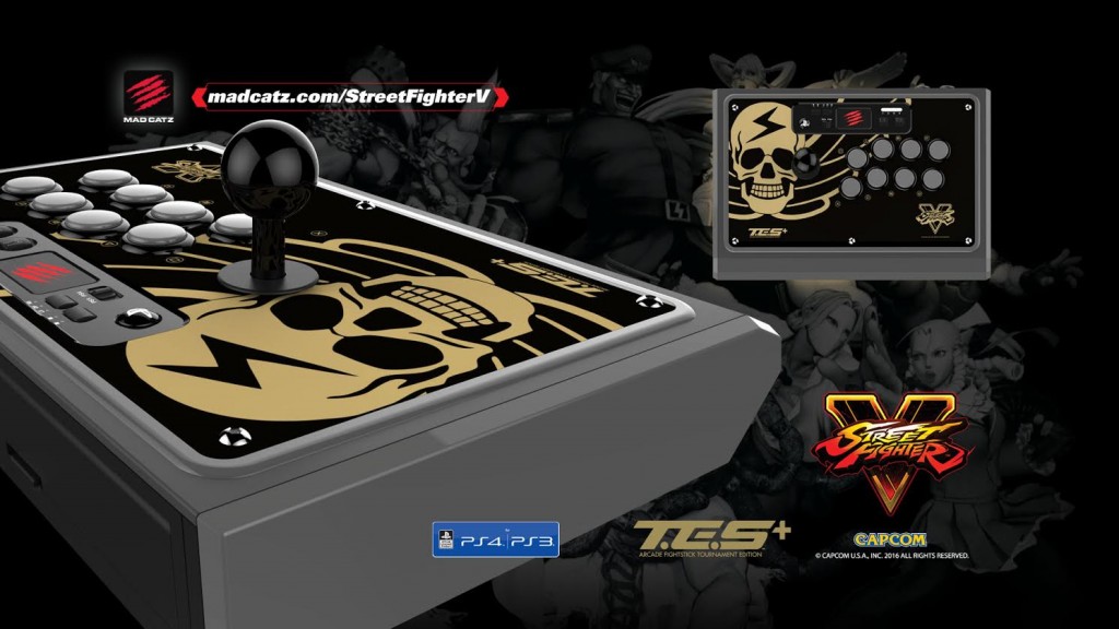 MadCatz lanzará más controles especiales basados en Street Fighter V