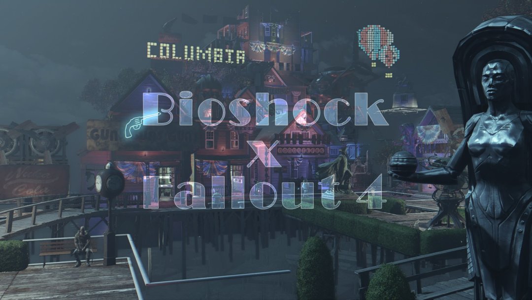 Fallout 4 se fusiona con BioShock Infinite en esta creación de una fan