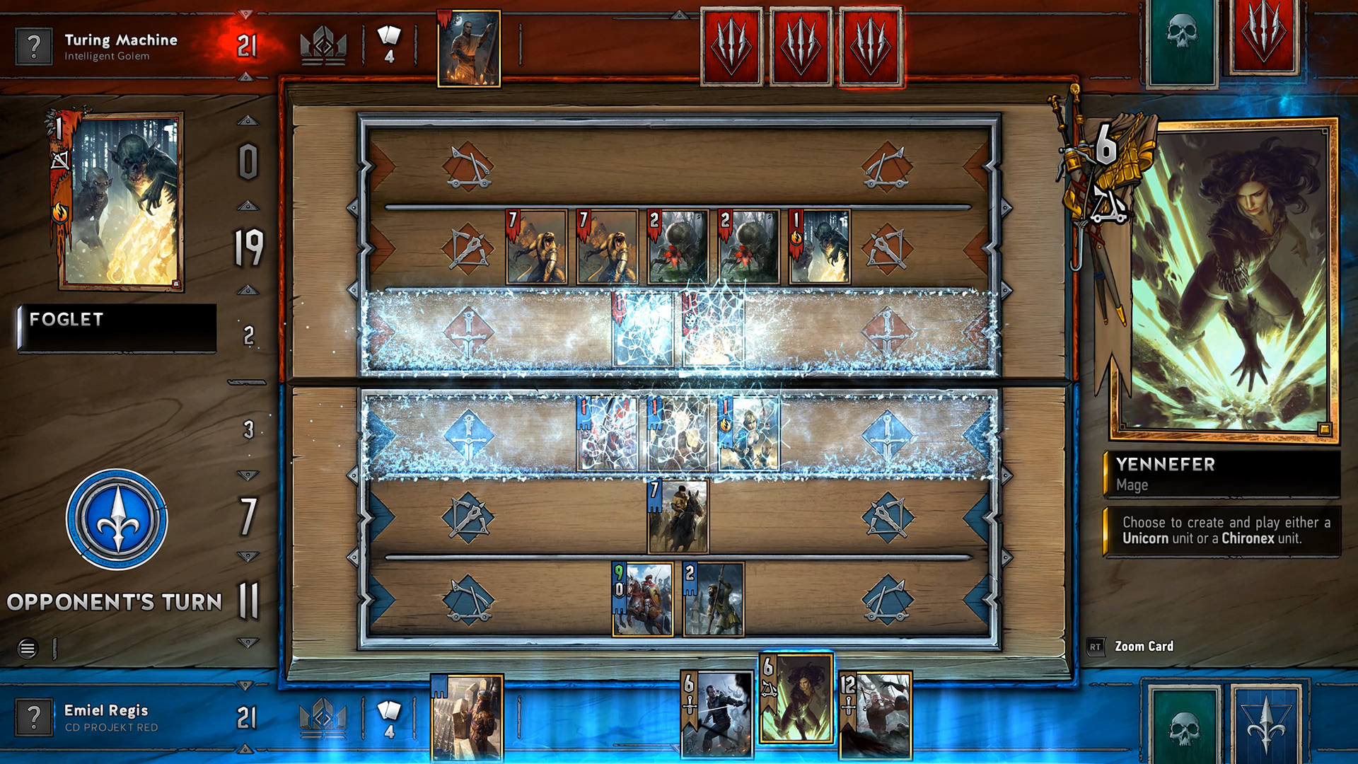 Gwent tendrá una nueva actualización con numerosos cambios