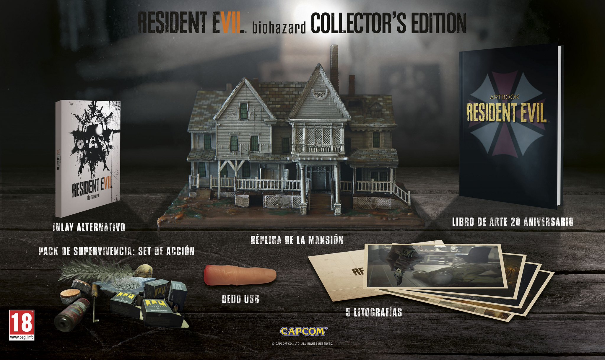 La edición coleccionista de Resident Evil 7 llegará a España