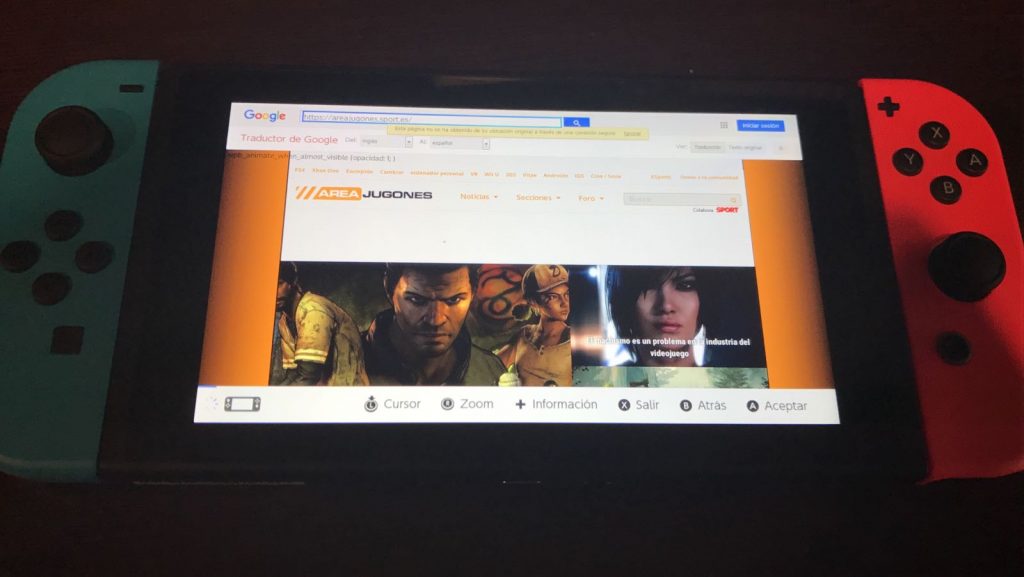 Descubre cómo utilizar el navegador web en Nintendo Switch