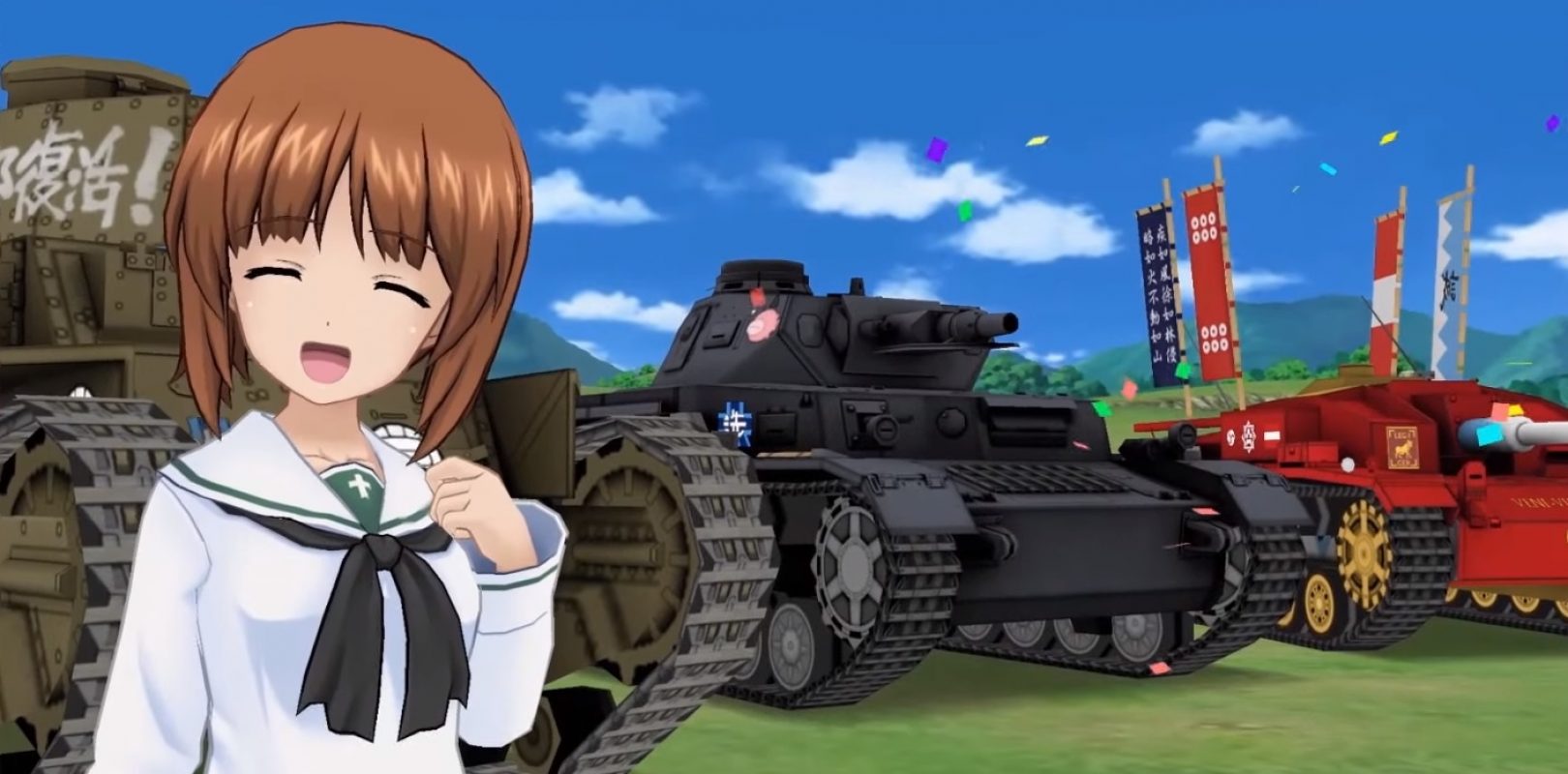Anuncian Girls und Panzer: Atsumare! Minna no Senshadou! para móviles