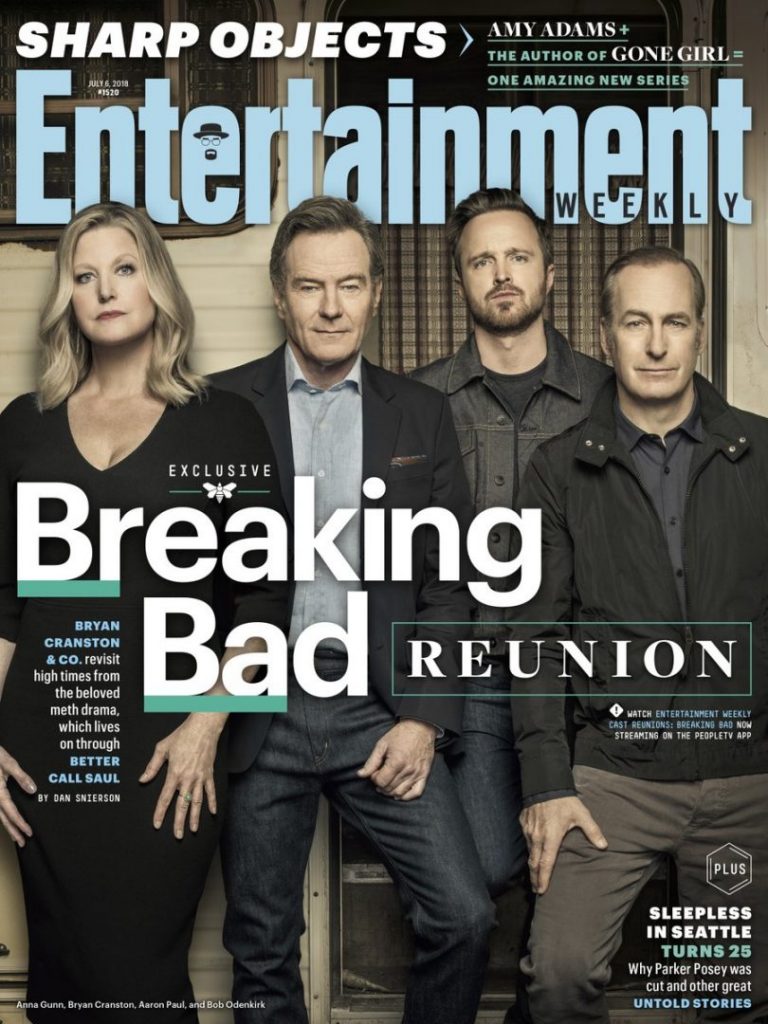 El reparto de Breaking Bad se reúne una década después