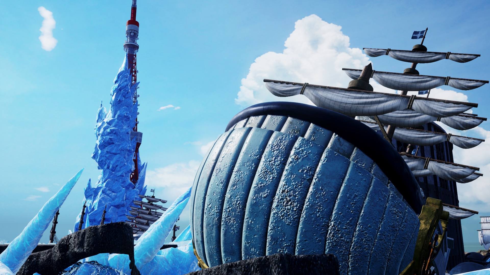 Jump Force confirma la presencia de Marineford, escenario de One Piece