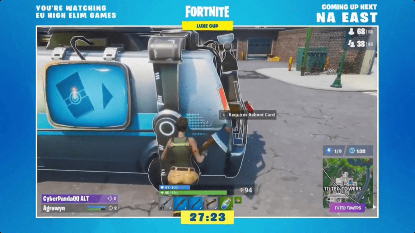Un nuevo glitch apunta a la llegada de caravanas de reaparición a Fortnite