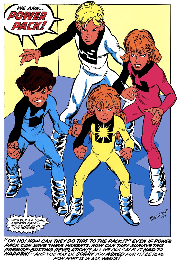 La adaptación de Power Pack sería el nuevo proyecto de Marvel