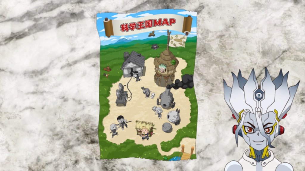 Crítica de Dr. Stone 1×11: Arena, Vidrio y Química