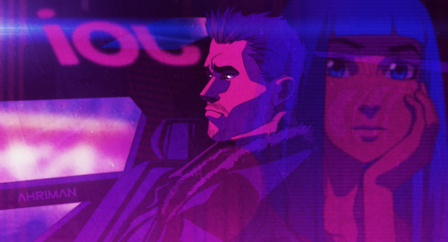 Así sería la famosa escena de Blade Runner 2049 versión anime