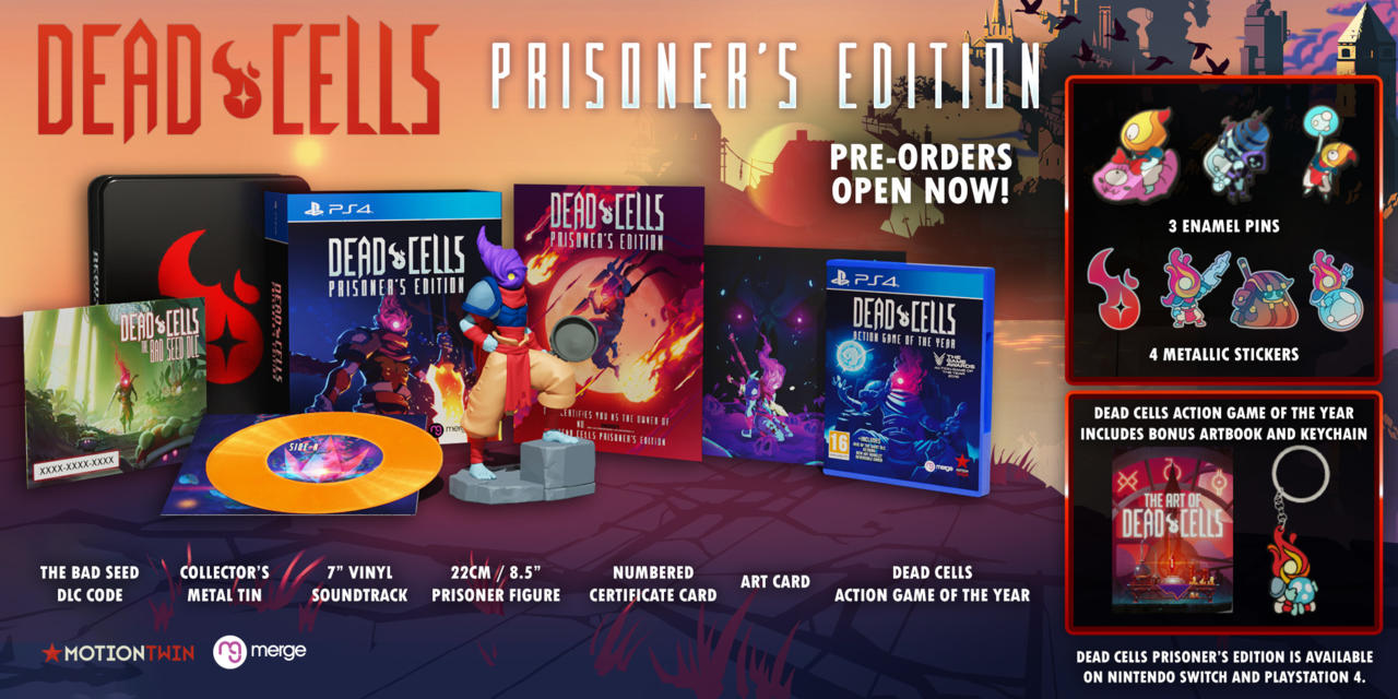 Dead Cells detalla los contenidos de su espectacular edición coleccionista