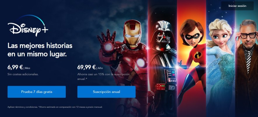 Cómo conseguir gratis Disney Plus España durante 7 días
