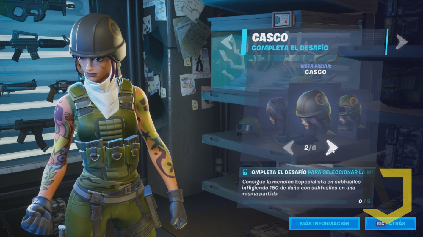 Fortnite: cómo conseguir cascos para personalizar a Maya