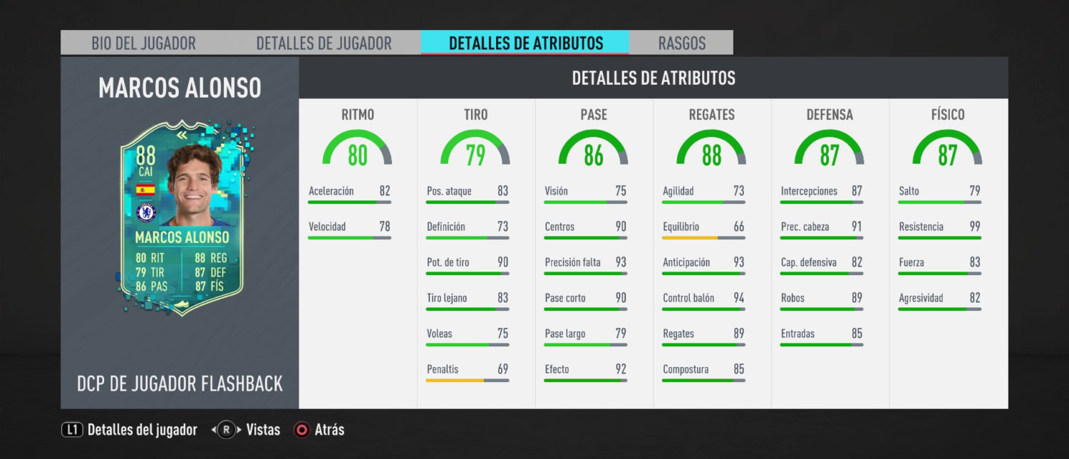 FIFA 20: ¿Merece la pena Marcos Alonso Flashback? ¿Qué versión elijo ...