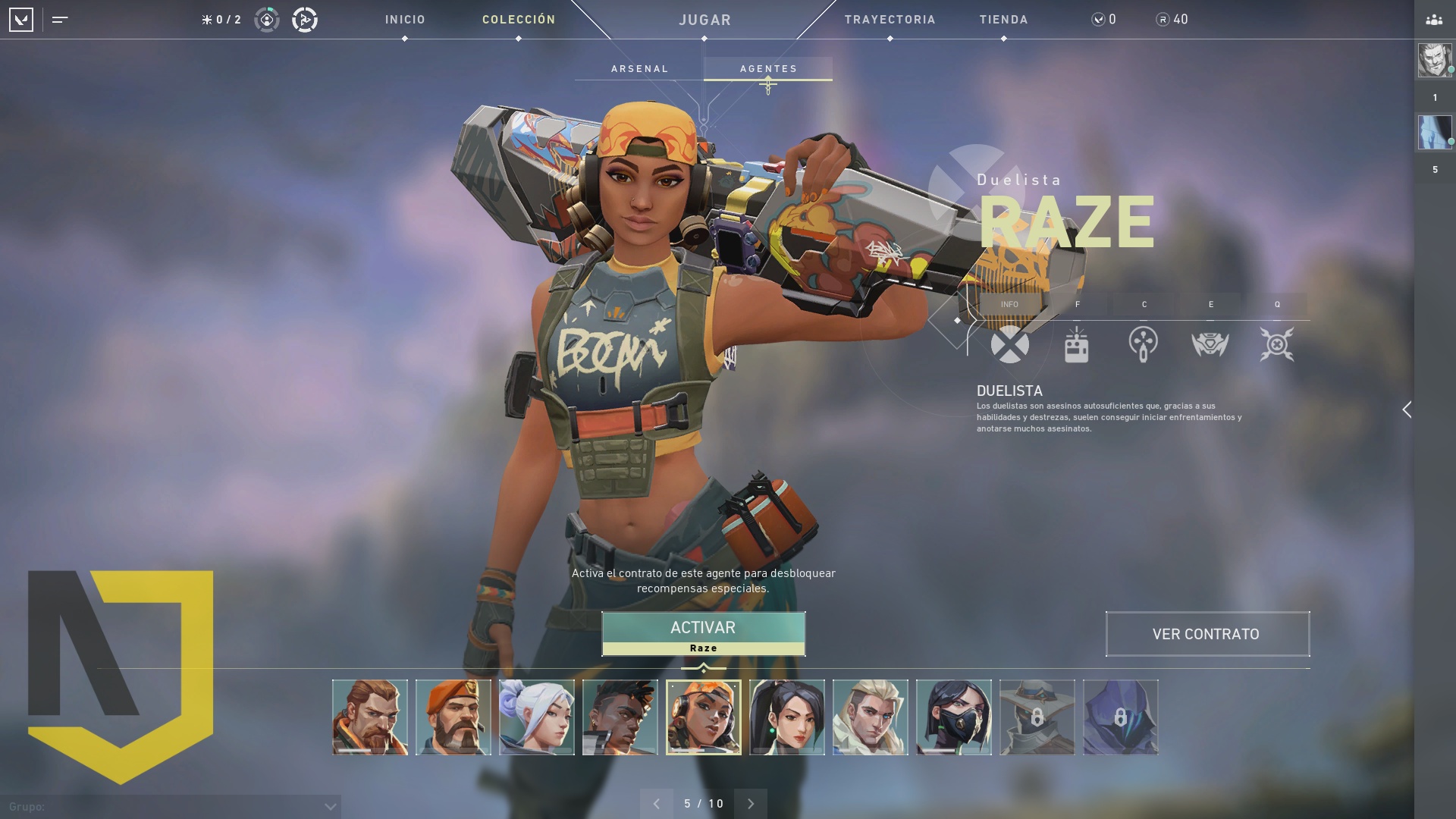 Valorant: cómo jugar mejor con Raze (consejos, habilidades y estrategias)