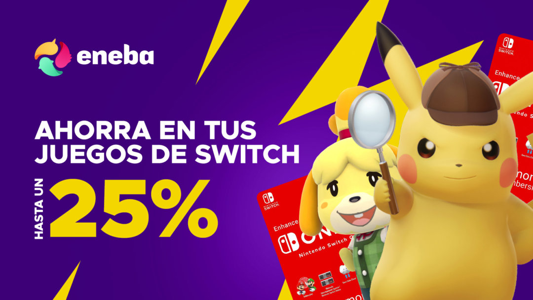 Estas son las mejores ofertas de este mes en Eneba para Nintendo Switch