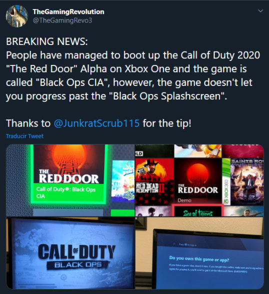 Black Ops CIA; ¿el nombre real del Call of Duty 2020?