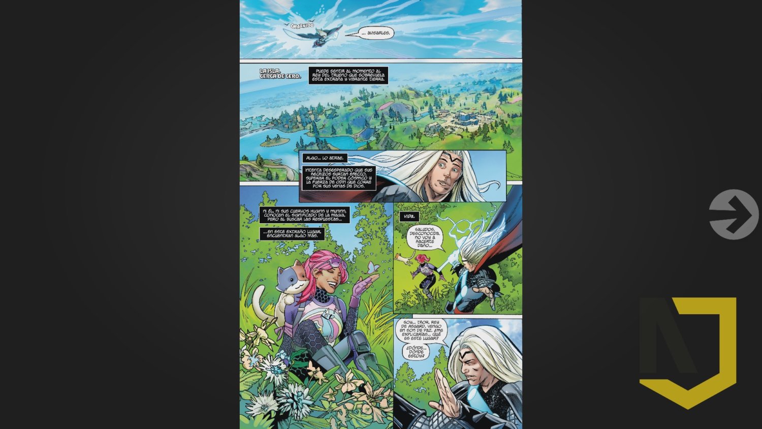 Fortnite recibe dos nuevas páginas del cómic de la Temporada 4