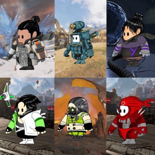¿Fall Guys y Apex Legends? Así sería una colaboración entre ambos juegos