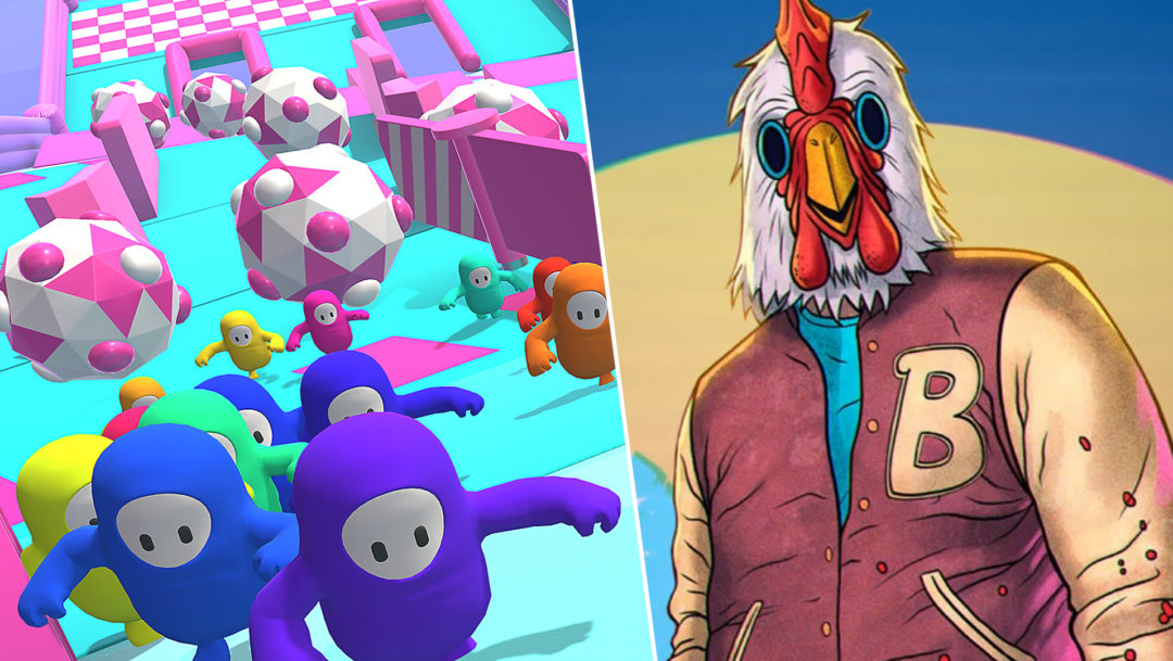 Fall Guys recibe la skin de Jacket en colaboración con Hotline Miami