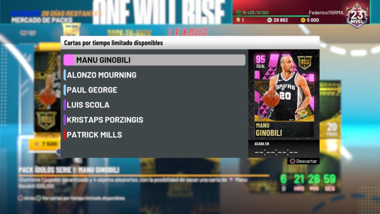 NBA 2K21 MyTeam: nueva colección Idols y objetivos en Agendas de la Temporada