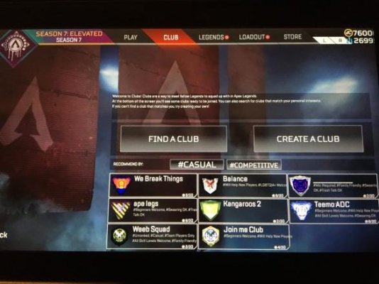 Así funcionará el sistema de Clubs de Apex Legends, según una gran ...