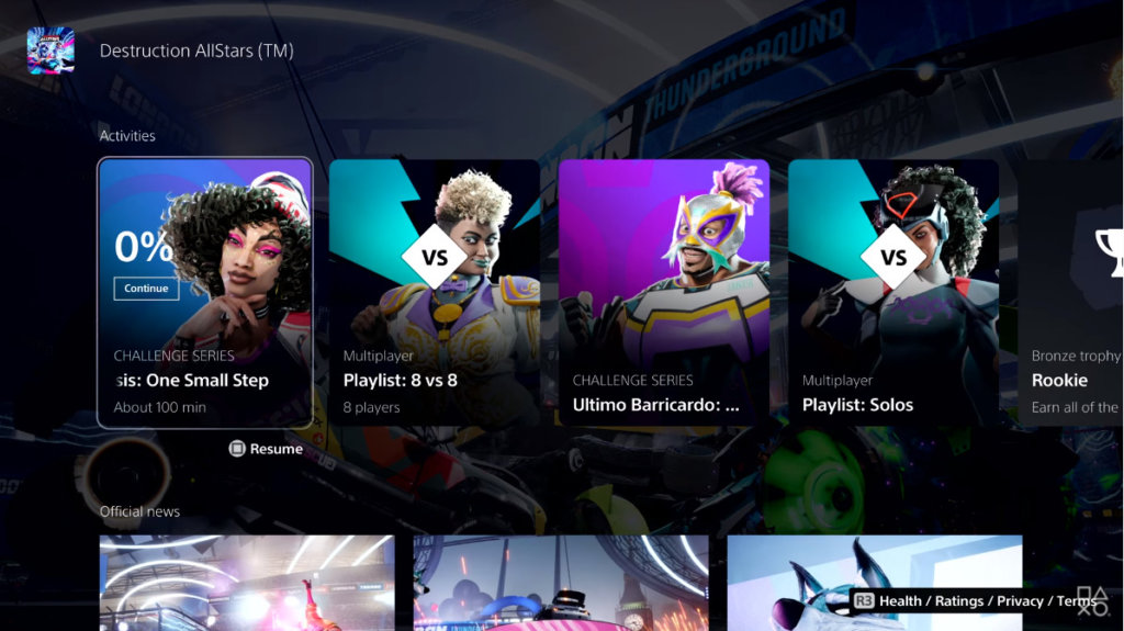 PS5 revela la interfaz de usuario y sus menús con un State of Play sorpresa