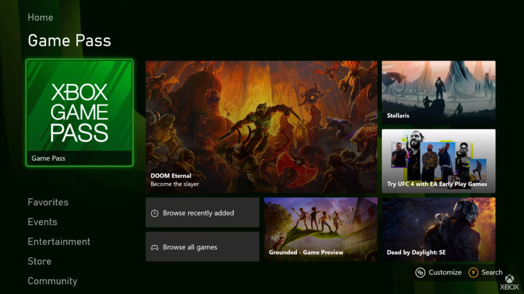 Así luce la nueva Xbox Store para Series X y Series S