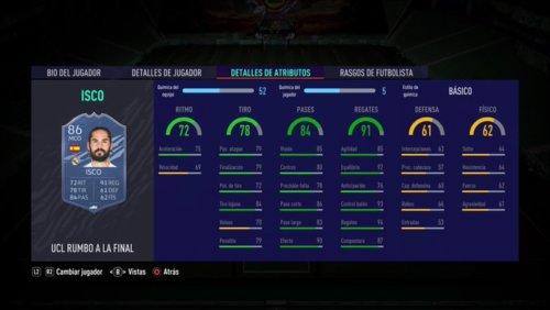 Fifa 21 ¿merece La Pena Isco Rttf Solución De Su Sbc