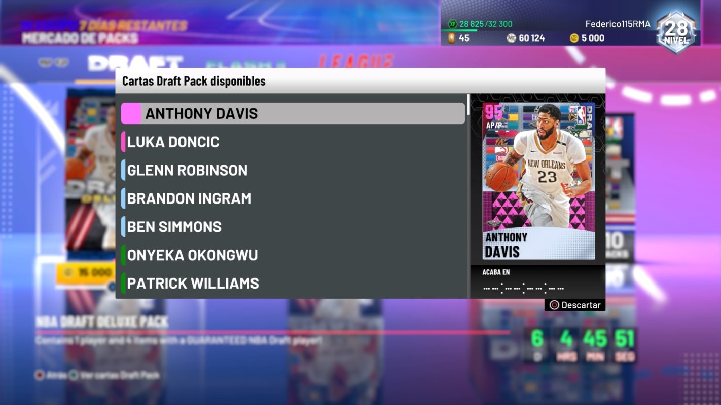 NBA 2K21 MyTeam: nueva colección Draft, desafío semanal y objetivos en Agendas de la Temporada