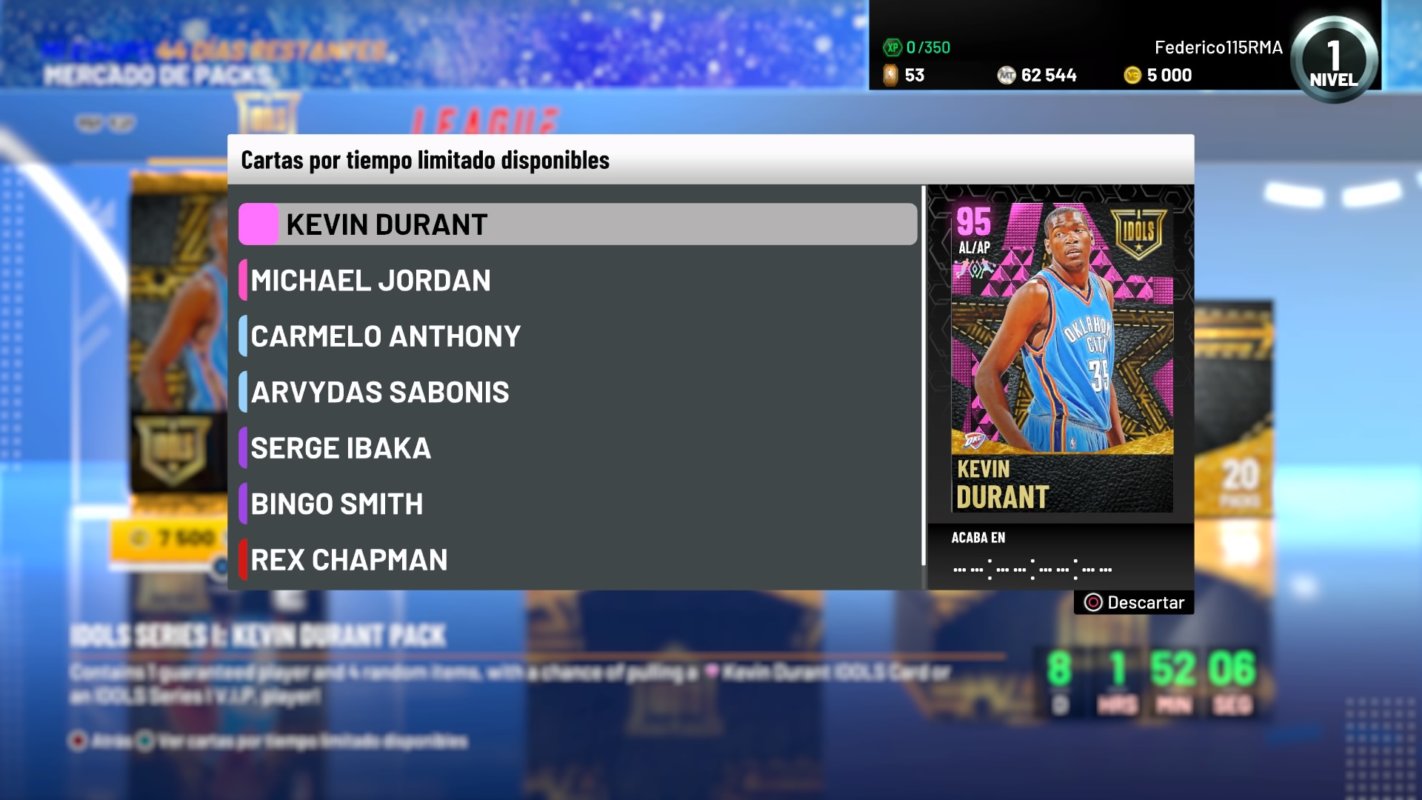 NBA 2K21 MyTeam: nueva colección Idols (Season 3), desafío semanal y objetivos en Agendas de la ...