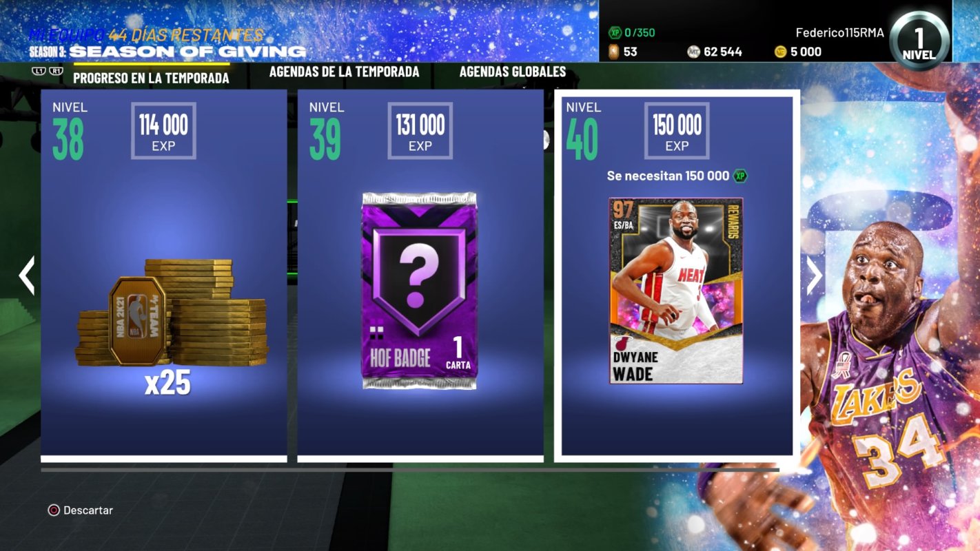 NBA 2K21 MyTeam: estas son las recompensas del Pase de Temporada 3