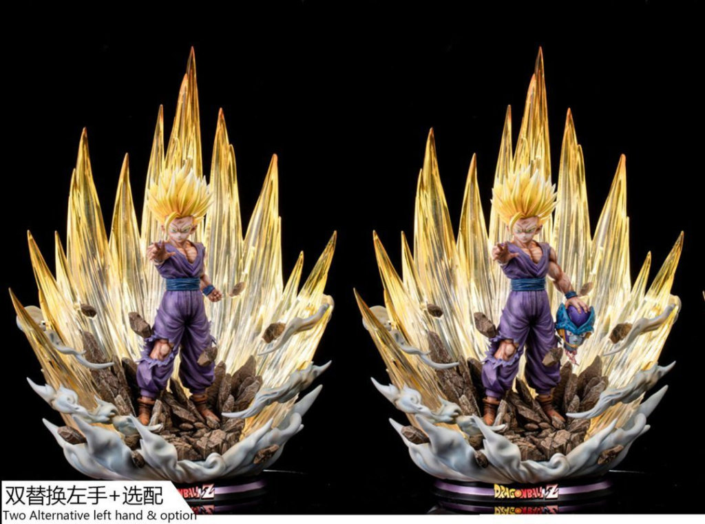 Dragon Ball Z: Gohan SSJ2 brilla en una figura de casi 400 euros