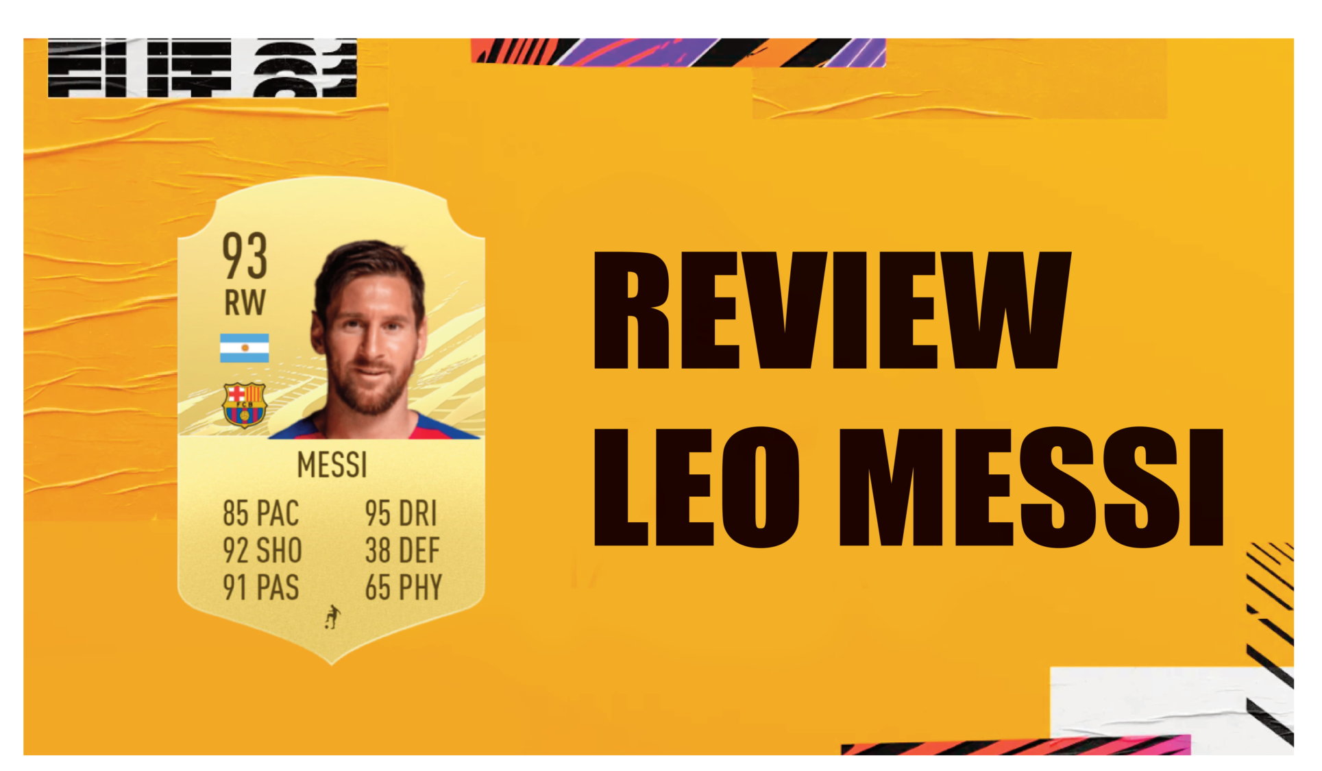 FIFA 21: review de Leo Messi. ¿Un atacante de primer nivel tras los ...