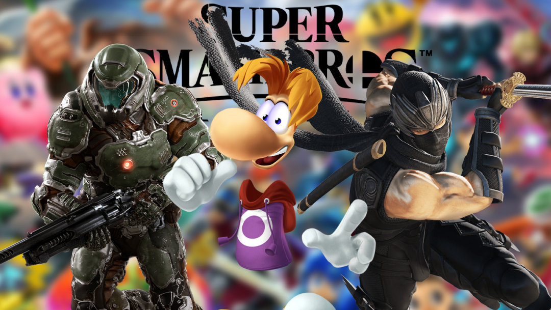 Super Smash Bros. Ultimate recibiría a Rayman, Doomguy y Ryu Hayabusha ...