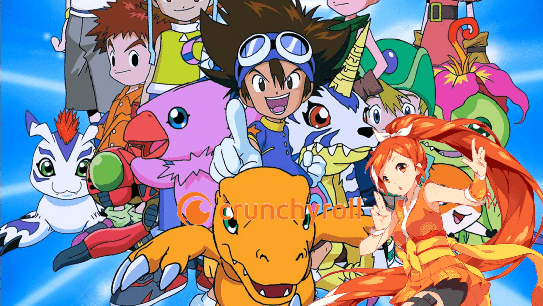 El anime original de Digimon llega completo a Crunchyroll