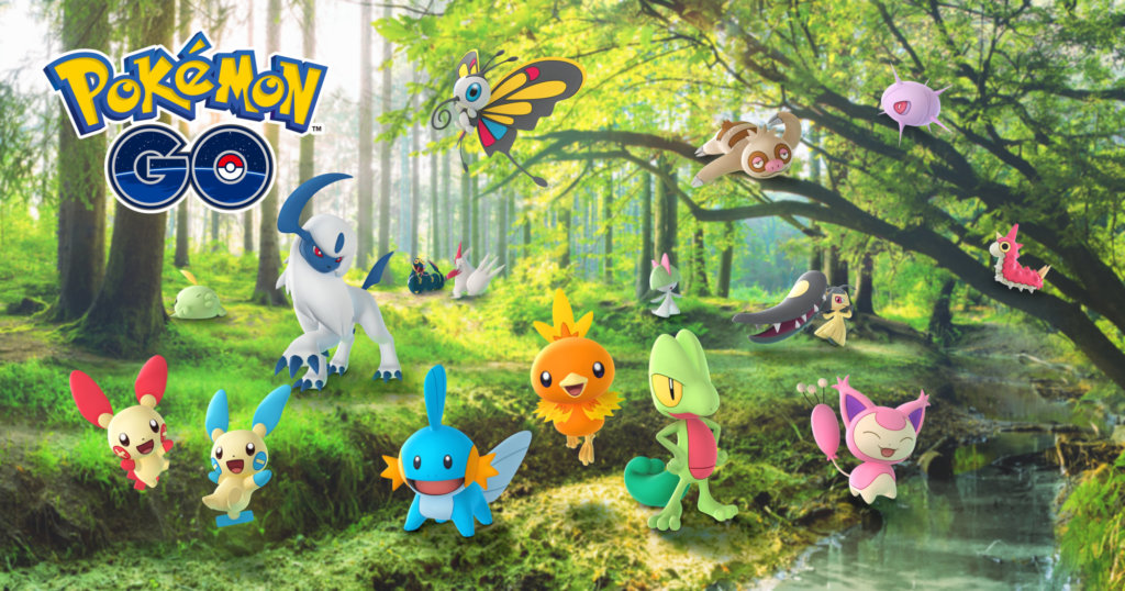 Pokémon GO presenta todos los detalles la Celebración de Hoenn