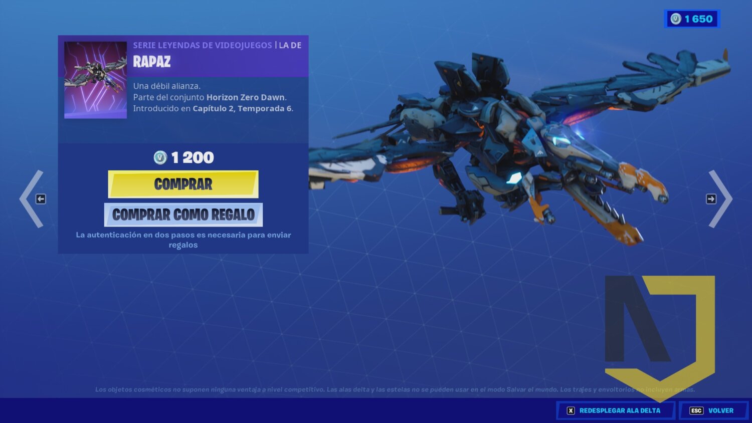 Fortnite recibe la nueva skin de Aloy de Horizon Zero Dawn; estos son ...