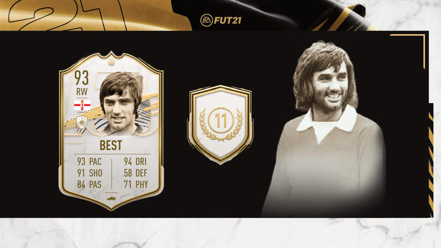 FIFA 21 Icon Swaps: ¿Merece la pena George Best Prime? Review