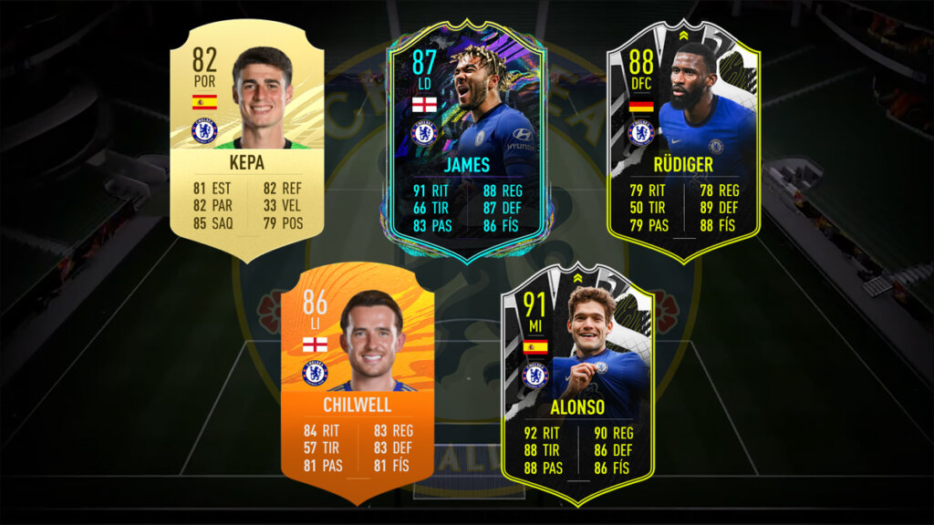 FIFA 21: la mejor plantilla del Chelsea en Ultimate Team