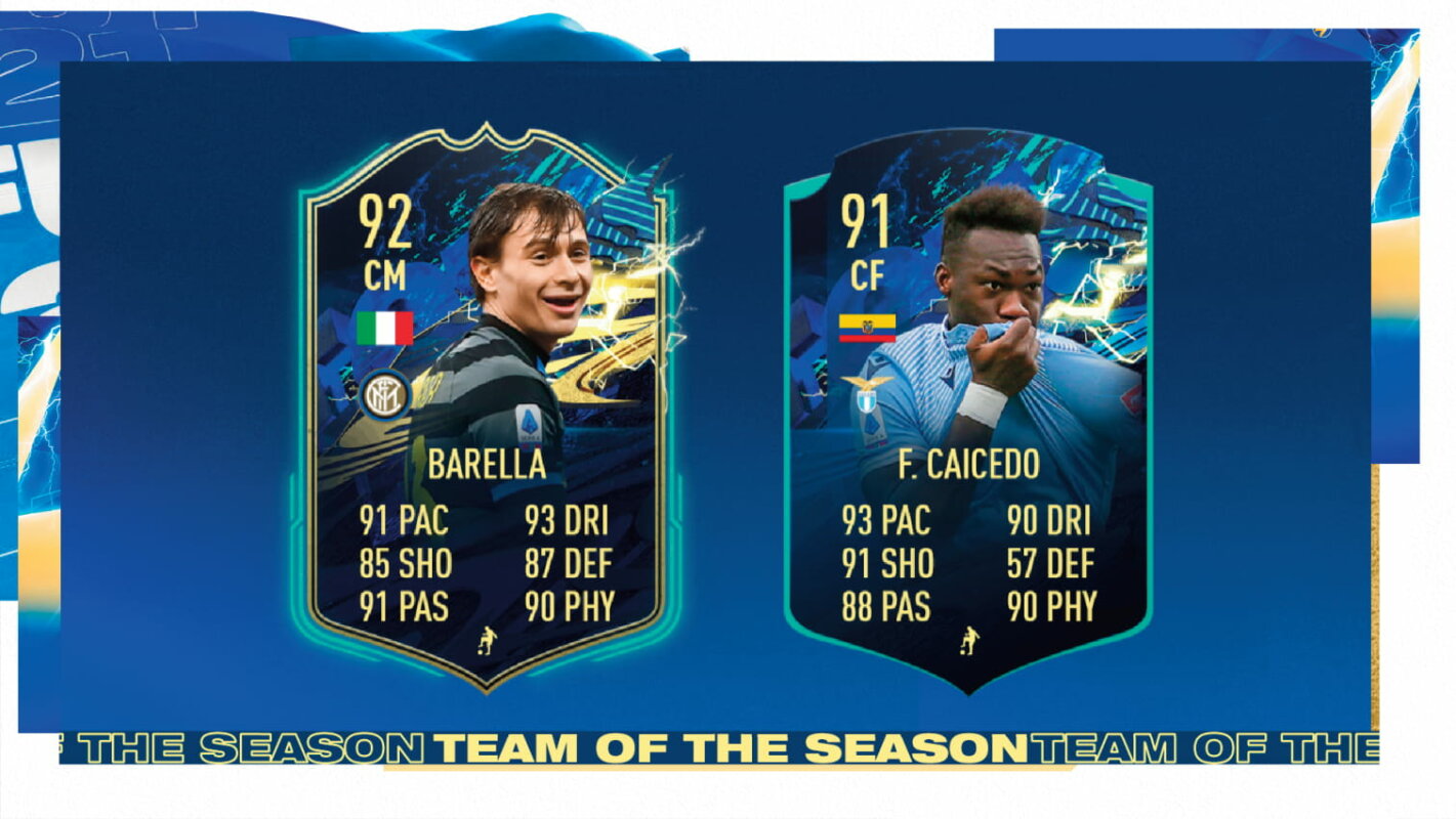 FIFA 21: este es el TOTS oficial de la Serie A + Barella y Caicedo TOTS ...