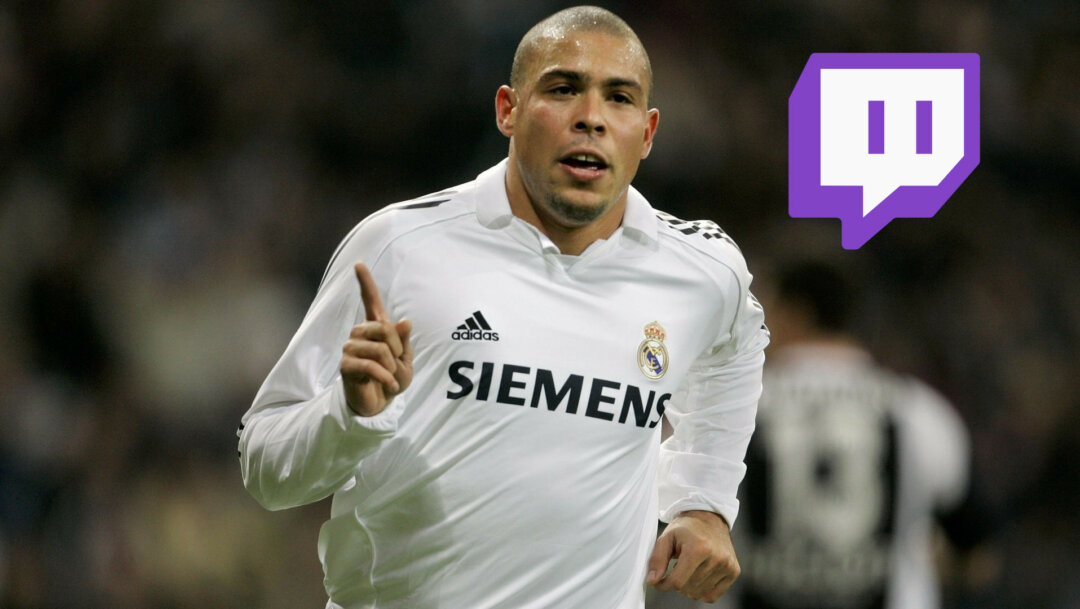 ¿Ronaldo Nazario como streamer de Twitch? El exfutbolista ya tiene ...