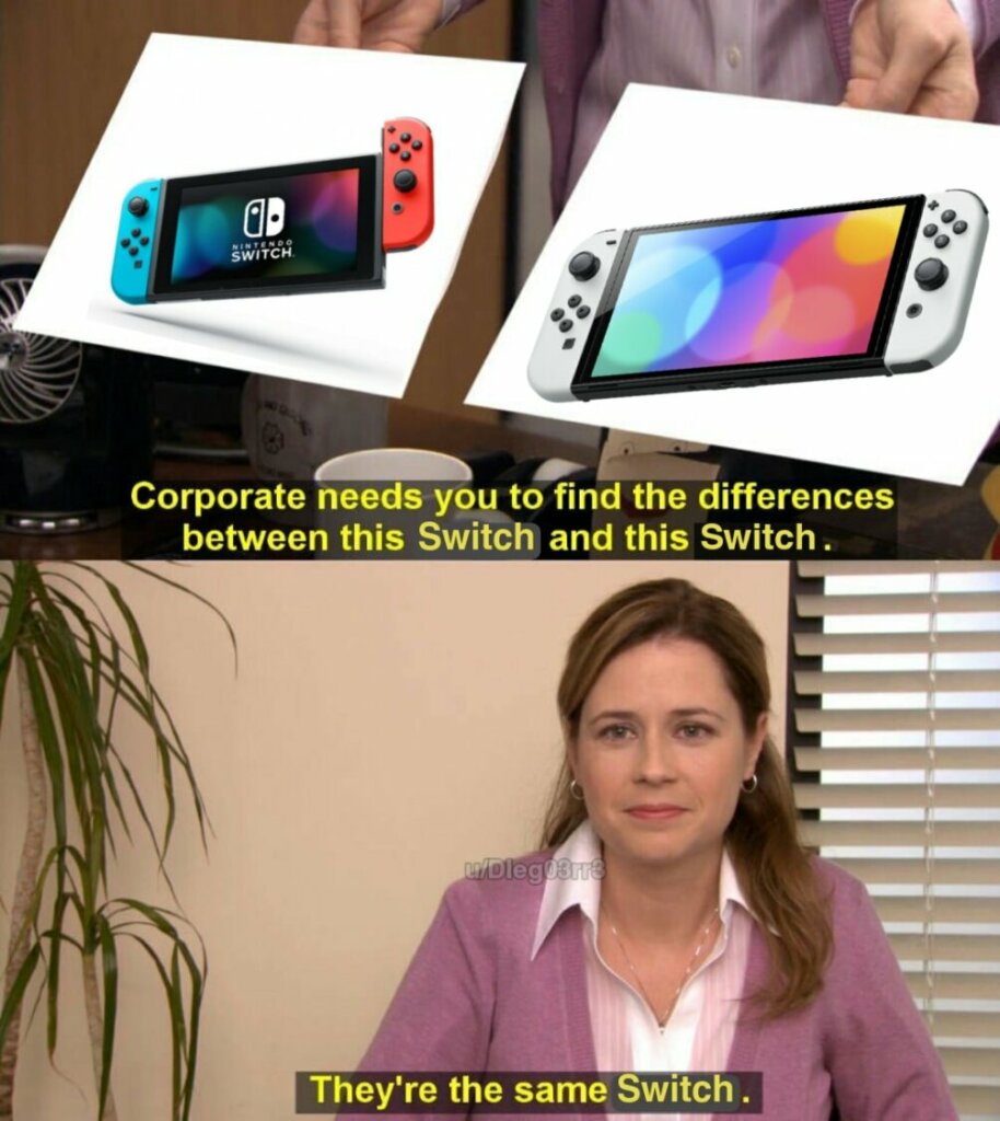 Nintendo Switch OLED: Memes que no te puedes perder
