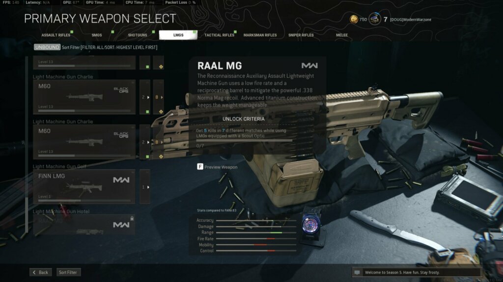 Call of Duty: Warzone recibe la RAAL LMG y así es como puedes ...