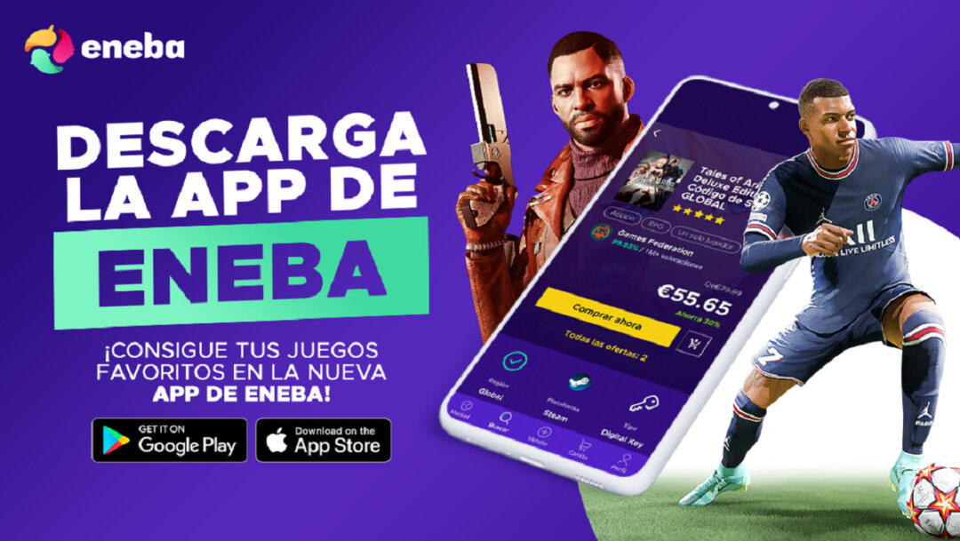 ¿Lanzamientos más baratos? Descarga la APP de Eneba para acceder a ...