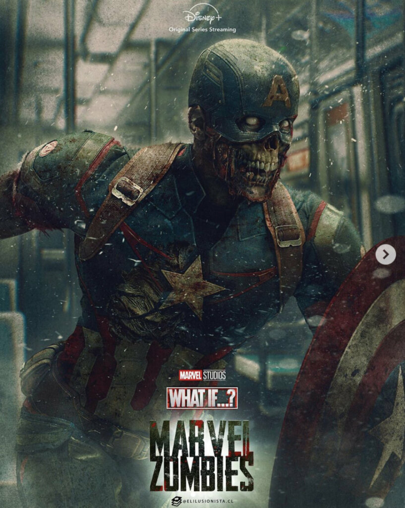 ¿Qué pasaría si...?: Así luciría el zombie de Capitán América en un ...