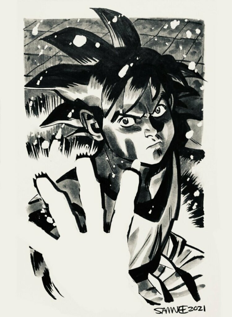 Dragon Ball: Un artista de Marvel y DC comparte una ilustración única ...