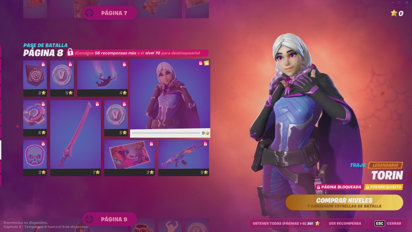 Top 7 Skins Del Pase De Batalla De La Temporada 8 De Fortnite Ordenadas