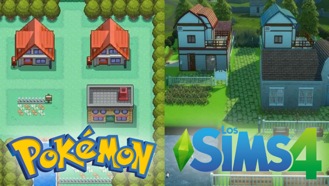 Así sería el mundo Pokémon en Los Sims 4; un fan recrea sus ...