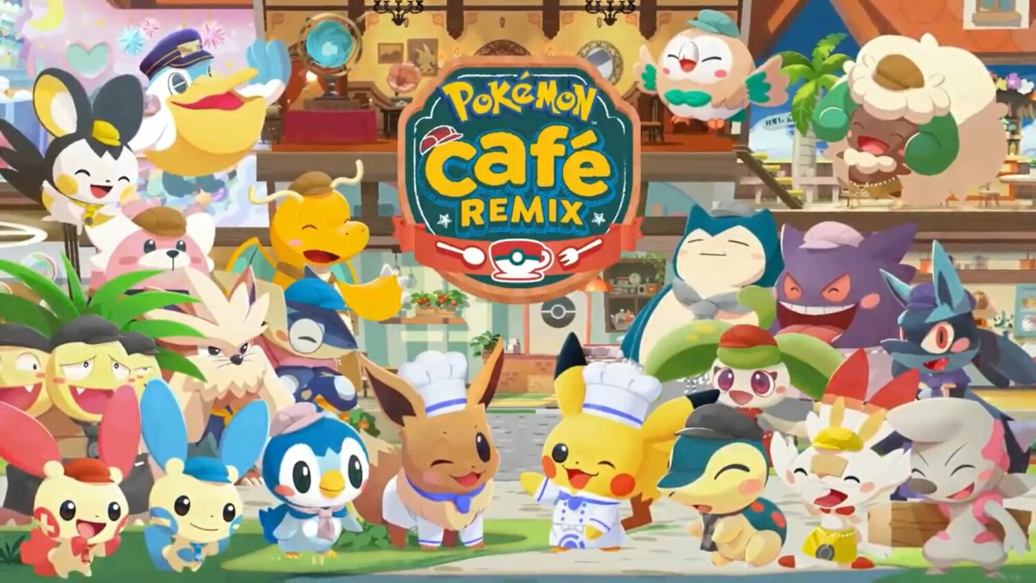Pokémon Café Remix, ya disponible en Nintendo Switch, iOS y Android